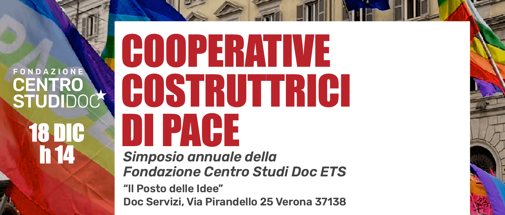 Cooperative costruttrici di pace: il quarto simposio del centro studi